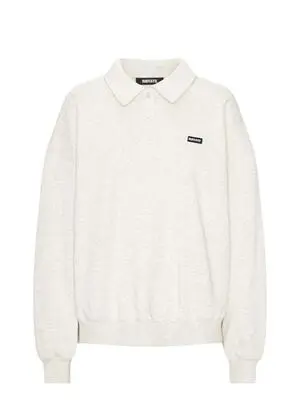 ROTATE BY BIRGER CHRISTENSEN Heavy Sweat Polo - White