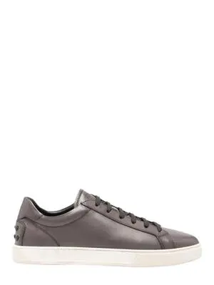 TOD'S Leather Sneakers - Grey