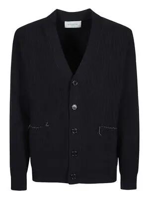 BALLANTYNE Button-up Knitwear - Navy