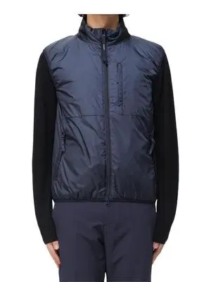 Aspesi Stand-up Collar Zip-up Vest - Black