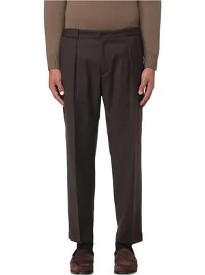 BRIGLIA 1949 Casual Trousers With Belt Loops - Black