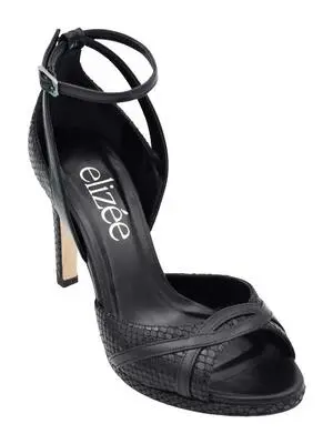 ELIZEE Adriana Sandal Leather Platform Heels