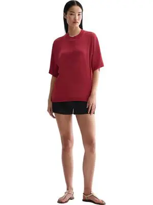 Veronica De Piante Carys Knit Top - Red