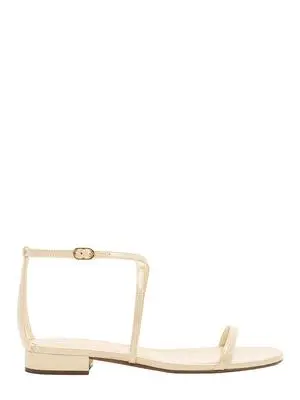 ALEXANDRE BIRMAN Cynthia Flat Sandals - Eggshell