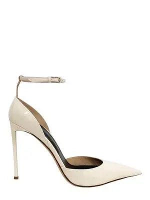 TOM FORD Elegant Pumps With Adjustable Ankle Strap - White