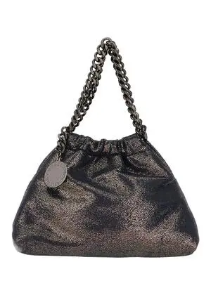 Stella McCartney Metallic Drawstring Bag With Chain Strap - Multicolor