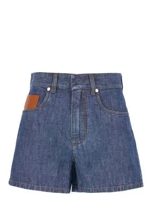 Fendi Denim Shorts - Multicolor