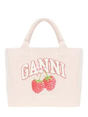 GANNI Printed Tote Bag - Multicolor