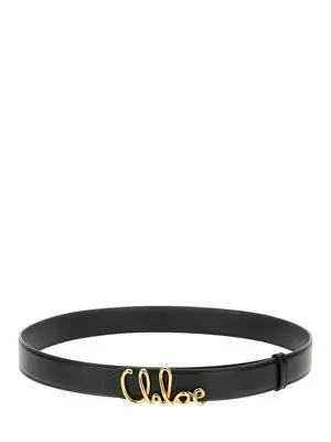 Chloé Logo Belt - Multicolor