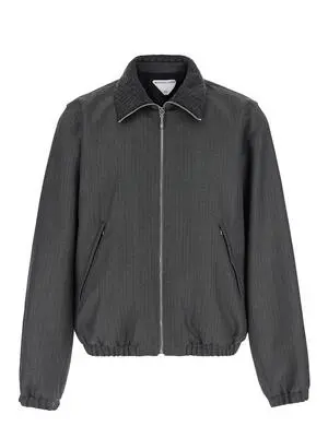 Bottega Veneta Lana Gessata Jacket - Multicolor