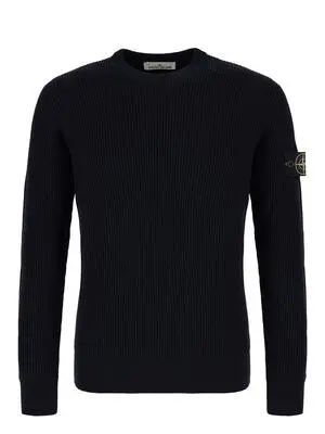 Stone Island STONE ISLAND Ribbed Crew Neck Pullover Multicolor