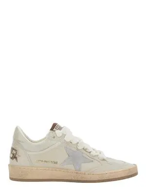 GOLDEN GOOSE Ballstar Sneakers With Nappa And Glitter Upper - Multicolor