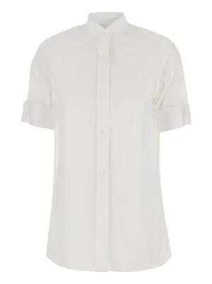 MAISON MARGIELA MAISON MARGIELA Short Sleeve Shirt With Classic Collar