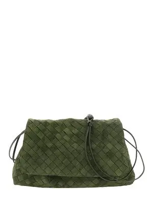 Bottega Veneta Giorno Intrecciato 15 Glove Suede - Multicolor