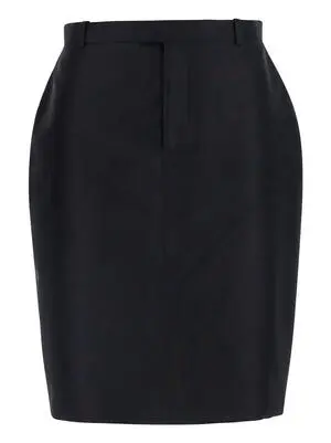 Gucci Fine Silk Faille Skirt - Multicolor