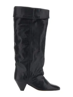 Isabel Marant Étoile Elita-gz Leather Boots - Multicolor