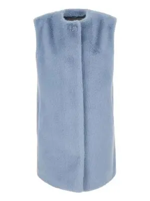 Herno Sleeveless Faux Fur Vest - Multicolor