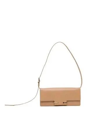 TOM FORD T-bar Shoulder Bag - Brown