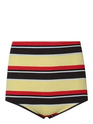 Rabanne Knit Shorts Yellow - A