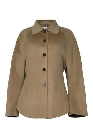 RÓHE Double Faced Sculptural Jacket - Camel