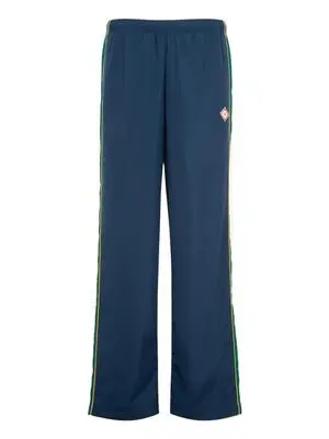 Casablanca Track Pants Navy And Green - Multicolor