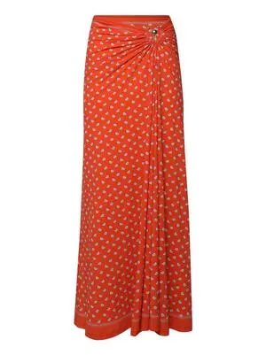 Christopher Esber Bandana Ruched Orbit Skirt - Multi