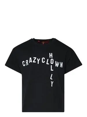CRAZY CLOWN L.A. Ghost Of Love Tee Washed - Black