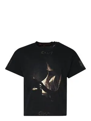 CRAZY CLOWN L.A. George De La Tour Tee - Black