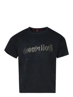 CRAZY CLOWN L.A. Hollywood Antique Assemblage Tee - Black