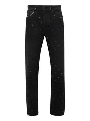AMIRI Amiri Studded Straight Leg Jeans