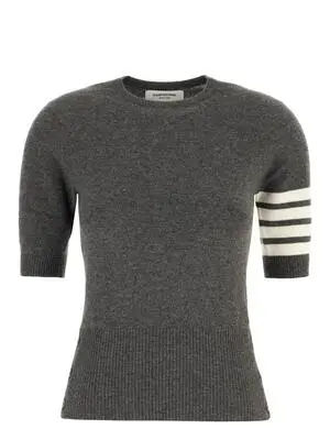 Thom Browne Knitwear With Signature Stripes - Multicolor