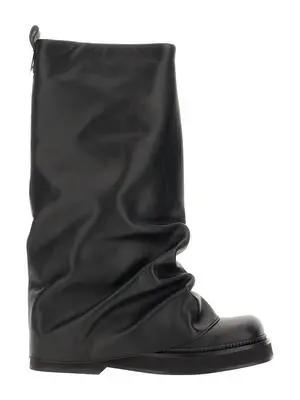 Attico THE ATTICO Knee High Zip Up Boots Multicolor
