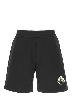 Moncler Logo Applique Shorts - Multicolor