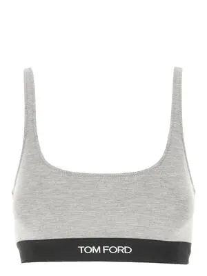 TOM FORD Sporty Logo Band Top - Multicolor