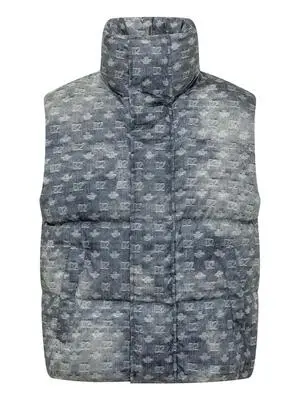 Dsquared2 Monogram Down Gilet - Gray