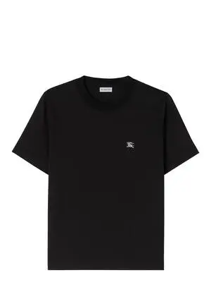 BURBERRY Cotton Embellished Equestrian Knight T-shirt
