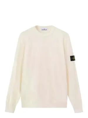 Stone Island Logo-patch Sweater - Neutrals