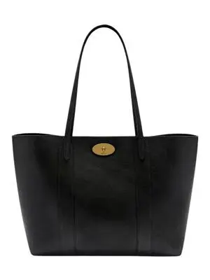 Mulberry Bayswater Grained Leather Tote Bag - Black