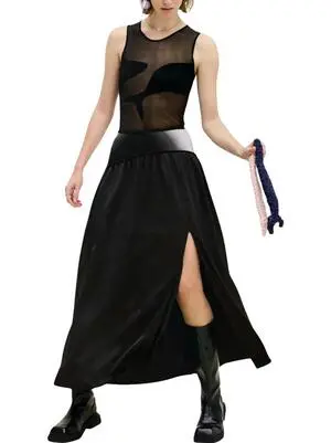 PH5 PH5 Asymmetric Waistband Side-Slit Skirt
