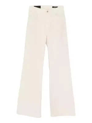 DONDUP Amber Flared-leg Trousers - Neutrals