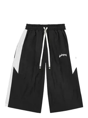 GODSPEED Anvil 3qtr Side-stripe Shorts - Black