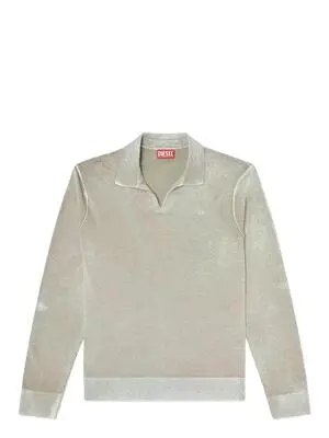 DIESEL® K-lawrence Spread Collar Sweater - Neutrals