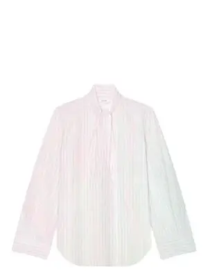 Givenchy Cocoon Striped Pussy-bow Blouse - Pink