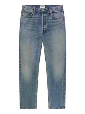AGOLDE Straight-leg Cotton Jeans - Blue