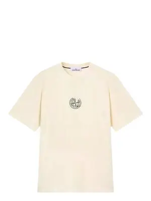 Stone Island Logo-print T-shirt - Neutrals