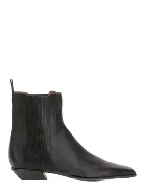 Paris Texas Bettina Pointed-toe Chelsea Boots - Black
