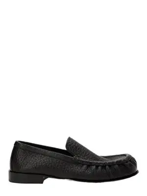 Dries Van Noten Leather Loafers - Black