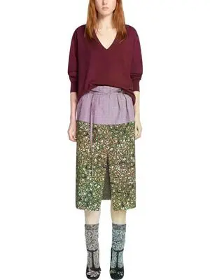 Dries Van Noten Merino Sweater - Red