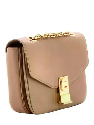 Celine Small C Bag Leather Crossbody Bag - Brown