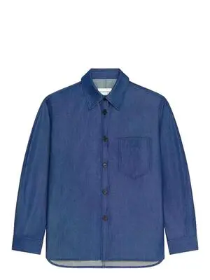 Givenchy Chest-pocket Button-up Shirt - Blue